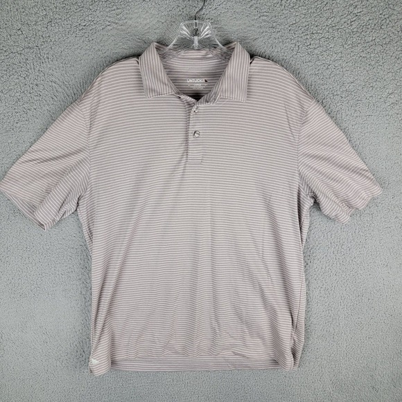 UNTUCKit | Shirts | Untuckit Large Regular Axios Striped Golf Polo ...